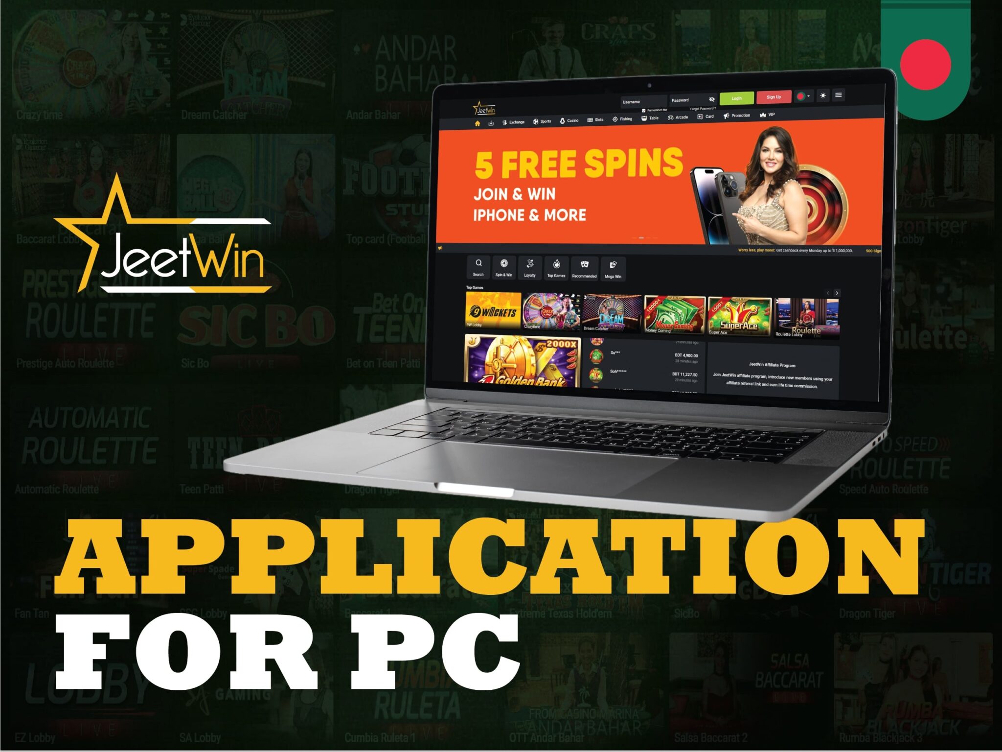 Jeetwin Bangladesh : Casino and Sports Betting Online 2025