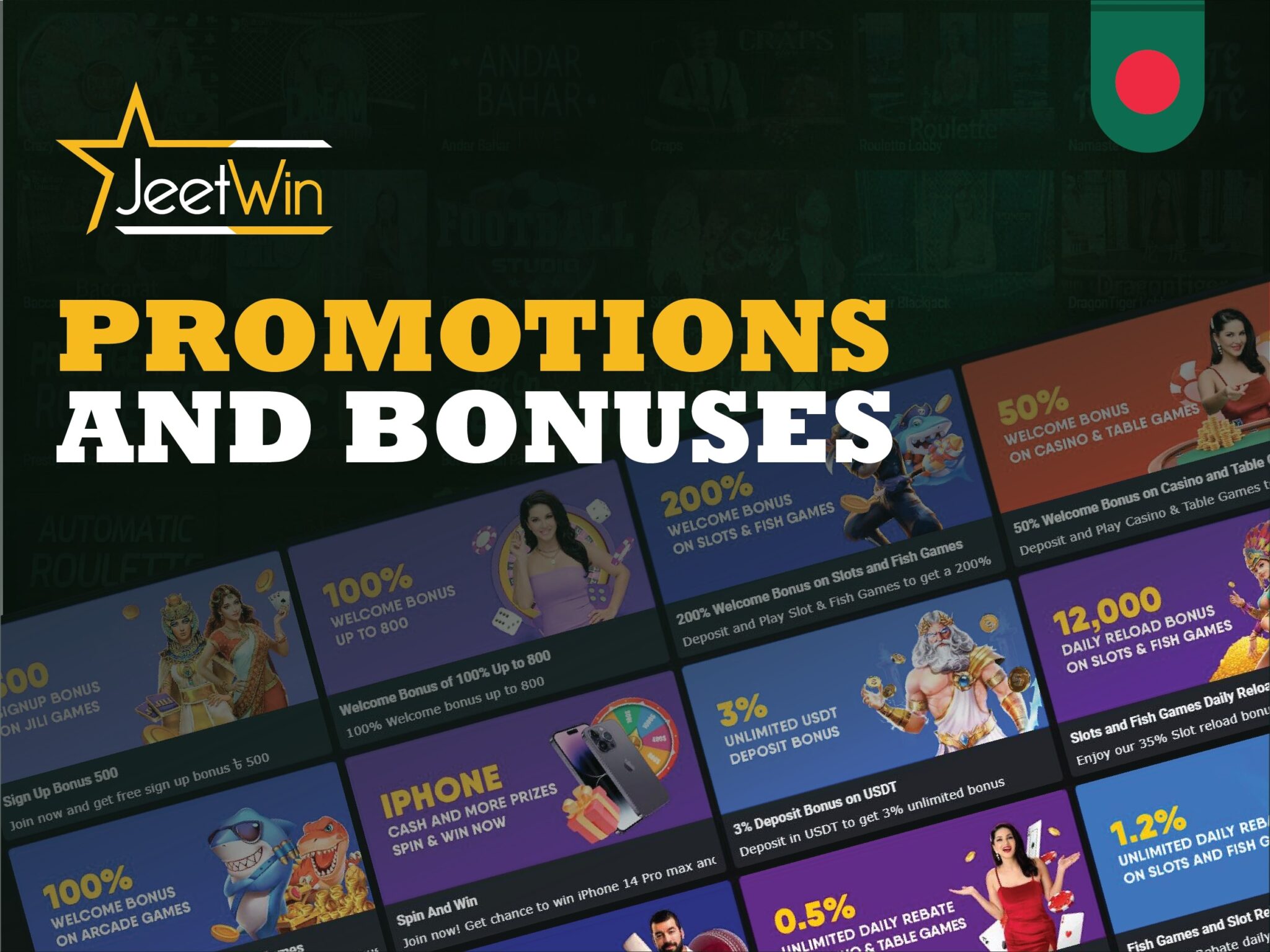 Jeetwin Bangladesh : Casino and Sports Betting Online 2025