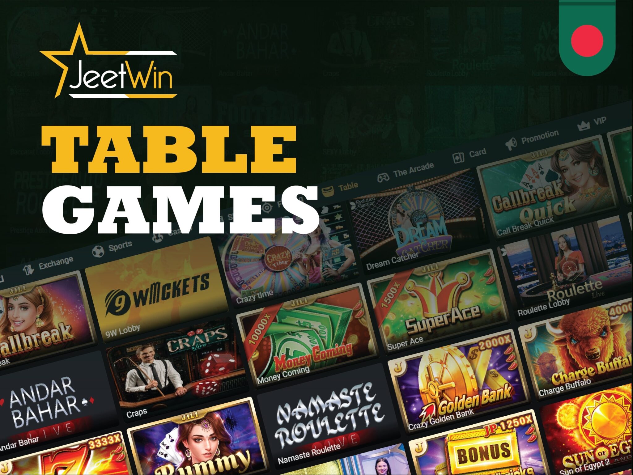 Jeetwin Bangladesh : Casino and Sports Betting Online 2025
